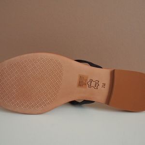 Tory Burch | Shoes | Tory Burch Miller Square Toe Sandalpblack 7 5 ...